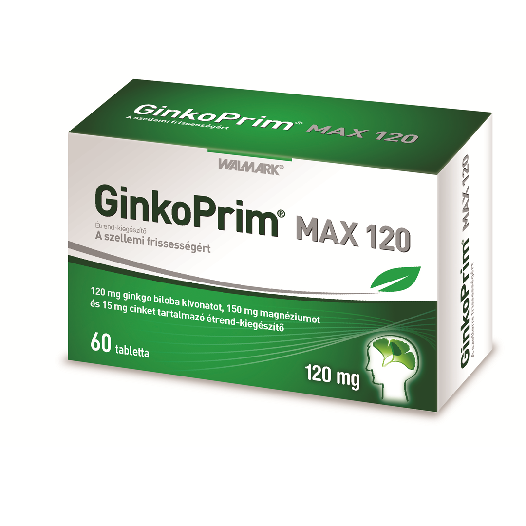 Walmark GinkoPrim MAX 120mg tabletta | myPharma