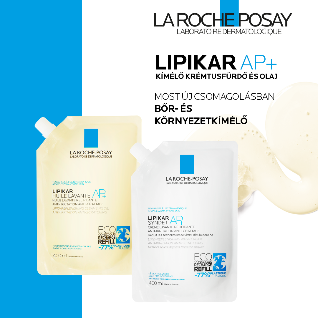 La Roche-Posay Lipikar Tusfürdő Olaj AP+ REFILL | myPharma